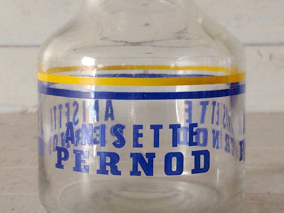 Pernod Anisette Aperitif Branded Water Carafe / Pitcher, Original ...