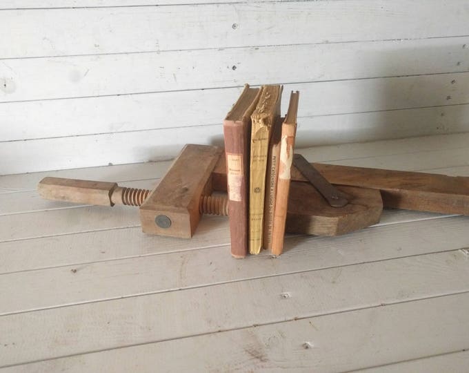 Oak Clamp Adjustable Carpenter's Sash Screw Clamp / Vice / | Etsy