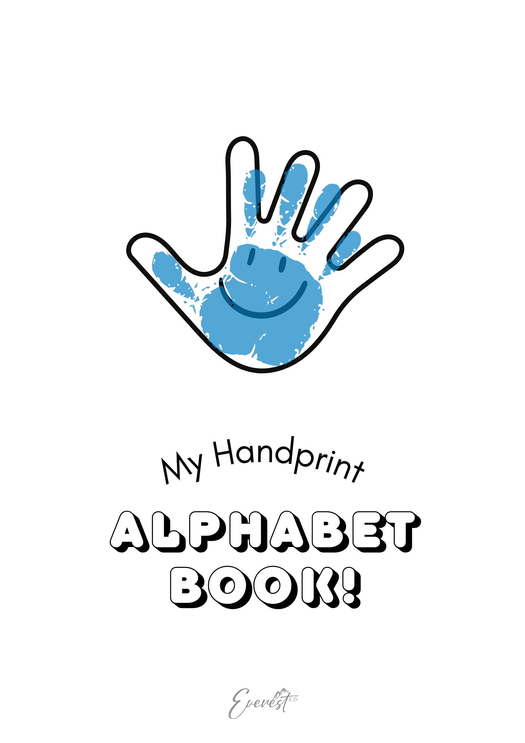 Handprint Spanish Alphabet Book, Libro Del Alfabeto, Handprint Alphabet ...