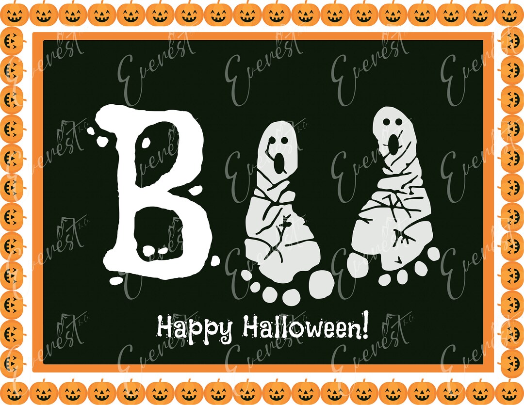 Ghost Template, Ghosts Feet, Bulletin Board Decor, Kids Halloween ...