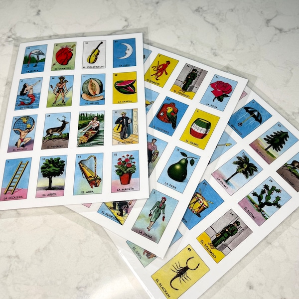 Custom Loteria - Etsy