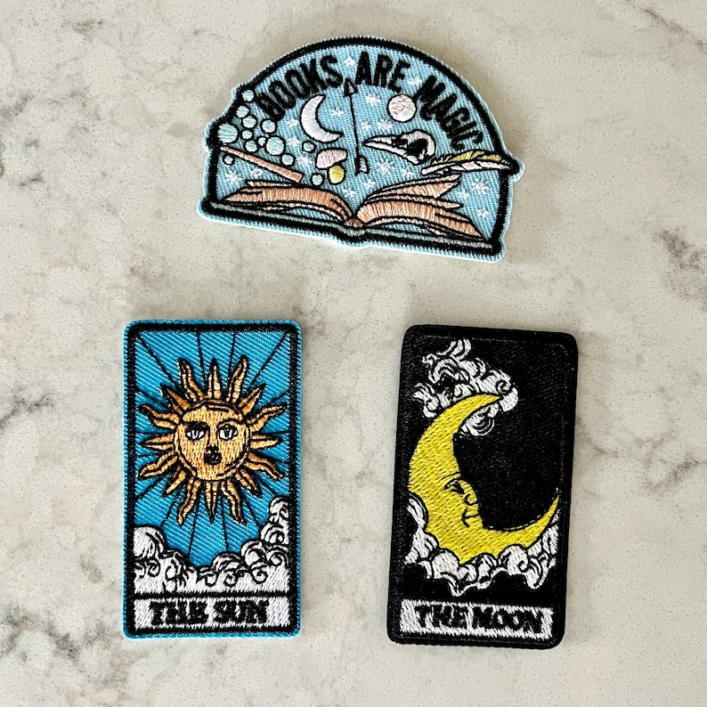 Book Lover Patches: Bookworm Embroidery, Literary Gifts - Etsy