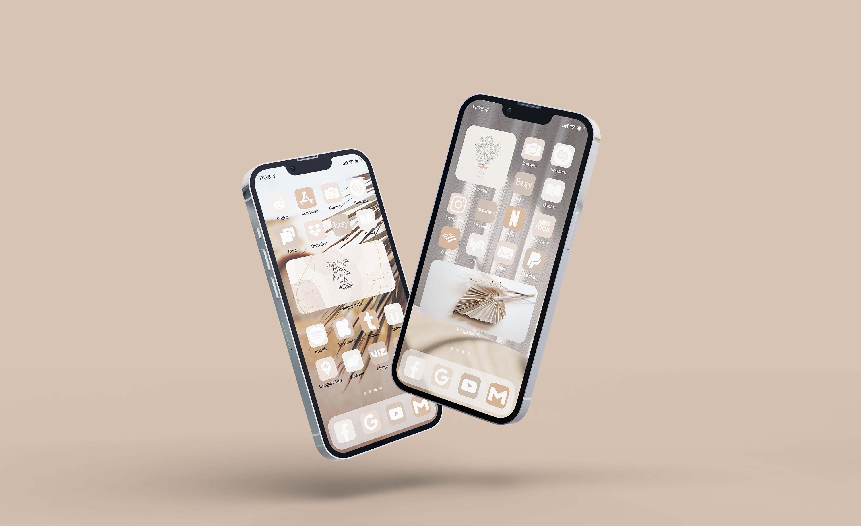 IPhone Icon Mockup, Ios Icon Mockup, Ios 15 Icon Mockup, Icon Aesthetic ...