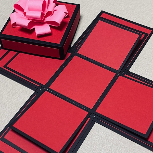 Exploding Box Svg - Etsy