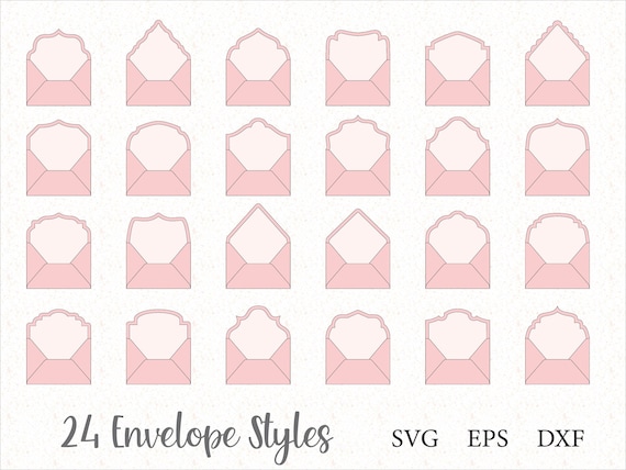 A7 5x7 Envelope Template SVG Laser Cut File Cricut Vector, 51% OFF
