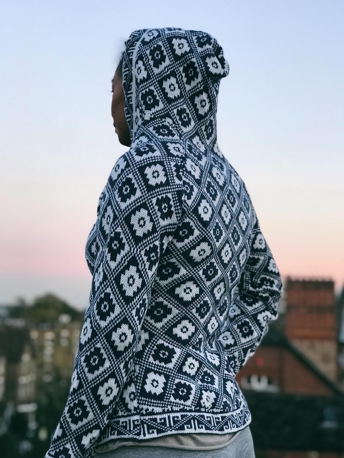 Warm Handmade Peruvian Alpaca Wool Hoodie - Etsy UK