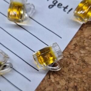 Beer Push Pins 10/pint Beer Glass Push Pins/novelty Decorative Push ...