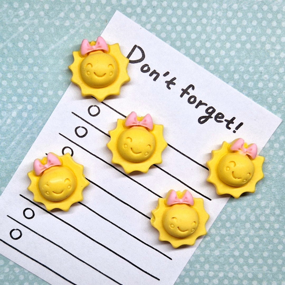 Sunshine Sun Magnets × 5/fridge Magnets/message Board Magnets/novelty ...