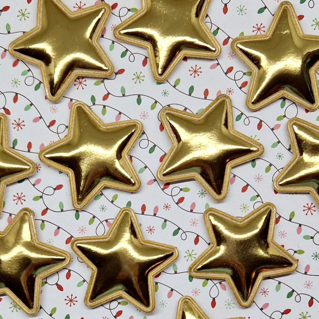 Gold Star Magnets/christmas Magnets/star Fridge Magnets/office Board ...