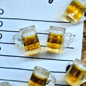 Beer Push Pins 10/pint Beer Glass Push Pins/novelty Decorative Push ...