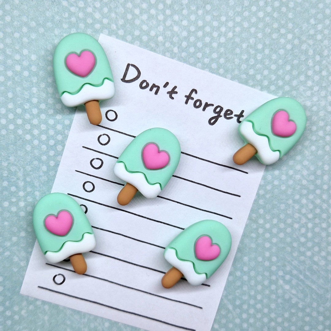Ice Lolly Magnets 5/notice Board Magnets/ice Cream Fridge Magnets ...