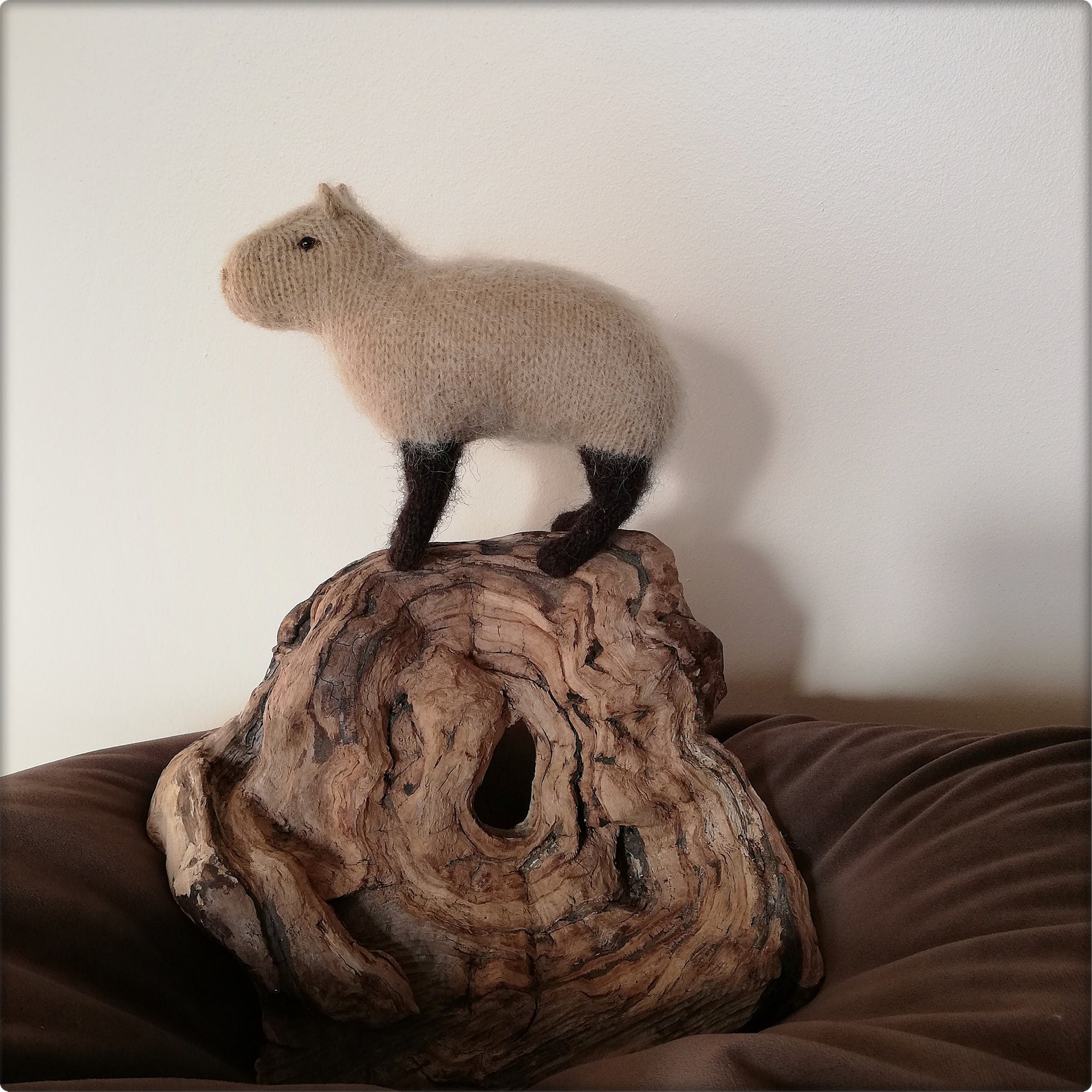 Knitted Realistic Capybara Toy Exclusive Animal Lover Gift - Etsy