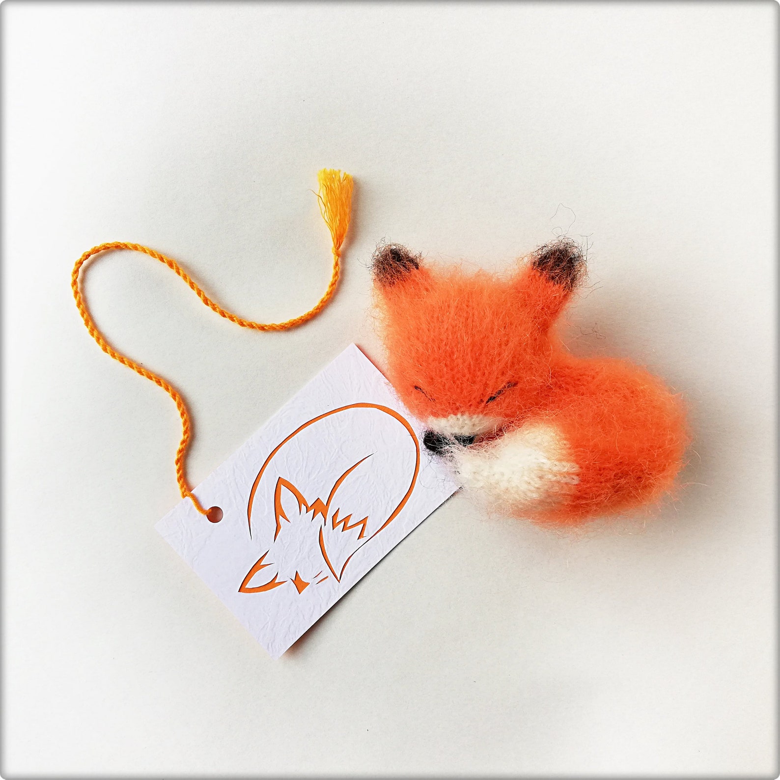 Knitted Fox toy Unique gift for the Little Prince fox lovers | Etsy