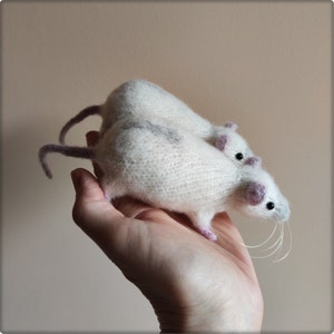 Knitted Realistic Rat Toy * Custom Rat Replica as Pet Memorial Gift - Etsy