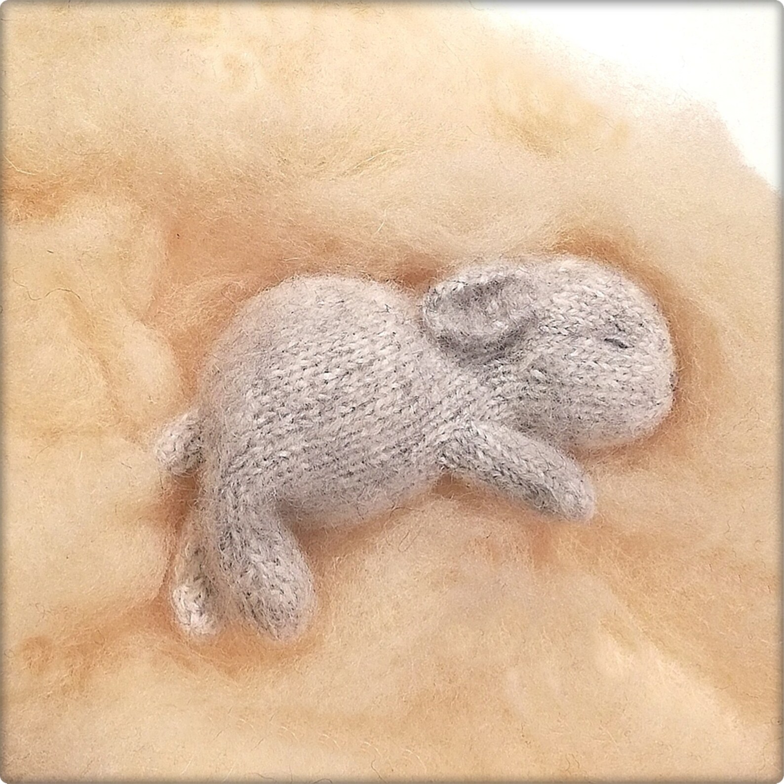 Stuffed Bunny Toy Sleeping Bunny Baby Rabbit Lover Gift | Etsy UK