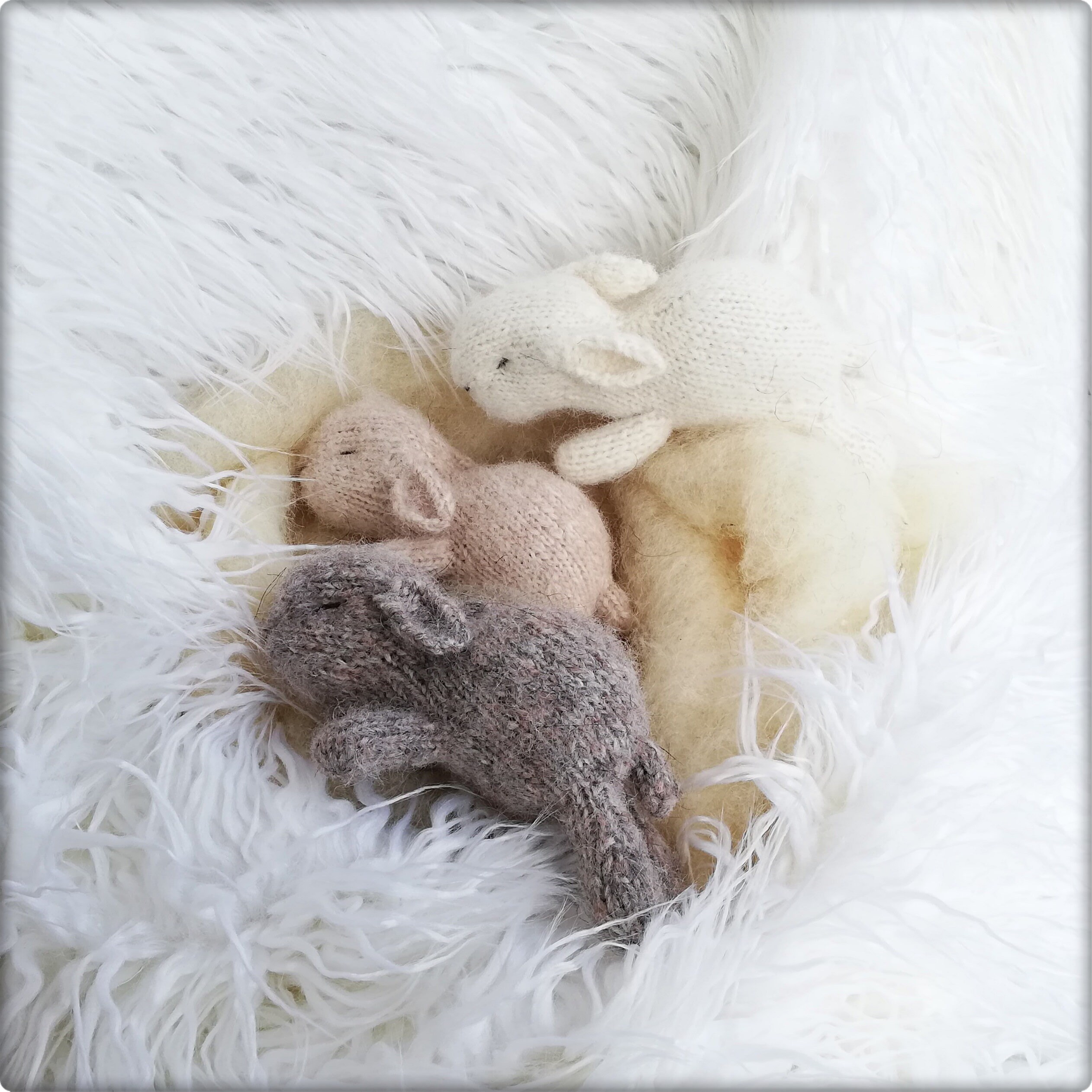 Stuffed Bunny Toy Sleeping Bunny Baby Rabbit Lover Gift | Etsy UK