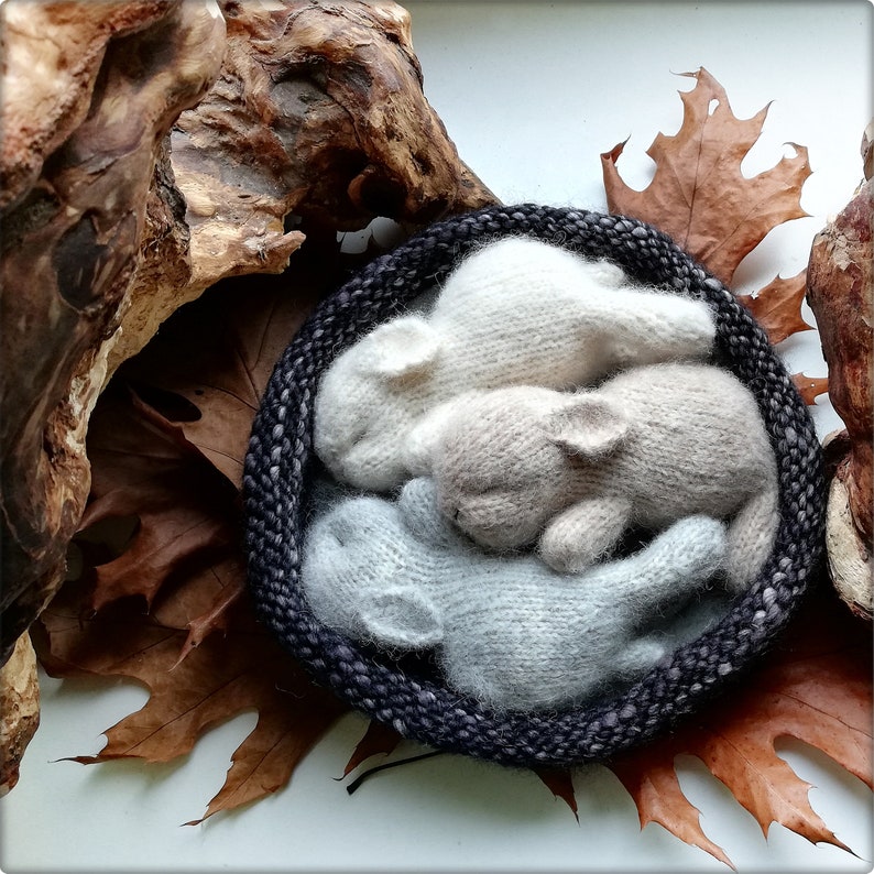 Stuffed Bunny Toy Sleeping Bunny Baby Rabbit Lover Gift | Etsy