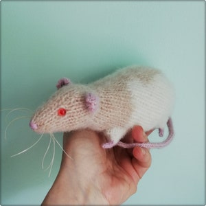 Knitted Realistic Rat Toy * Custom Rat Replica as Pet Memorial Gift - Etsy