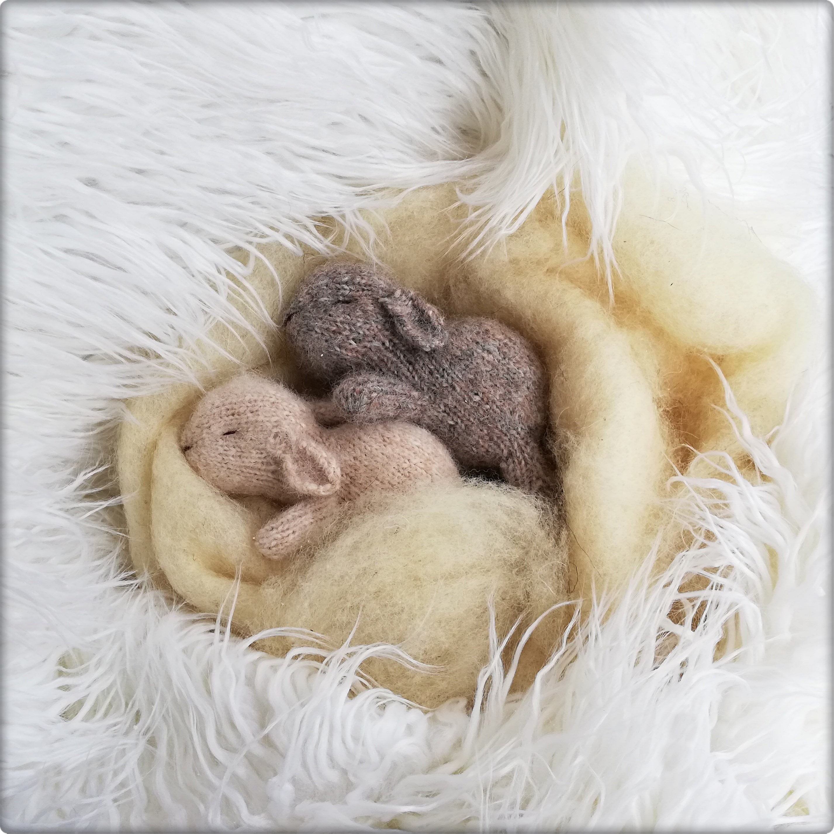 Stuffed Bunny Toy Sleeping Bunny Baby Rabbit Lover Gift - Etsy UK