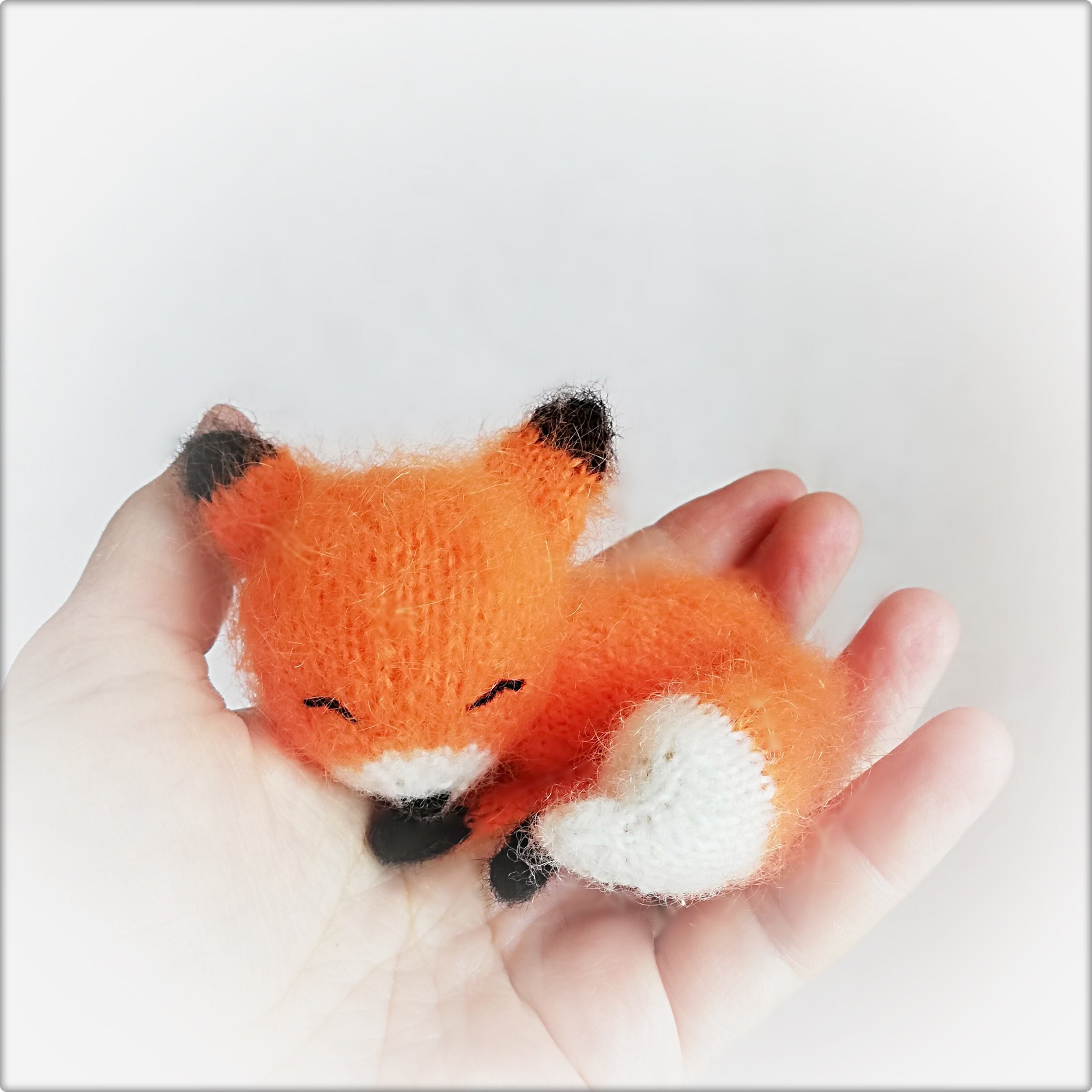 Knitted Fox toy Unique gift for the Little Prince fox lovers | Etsy