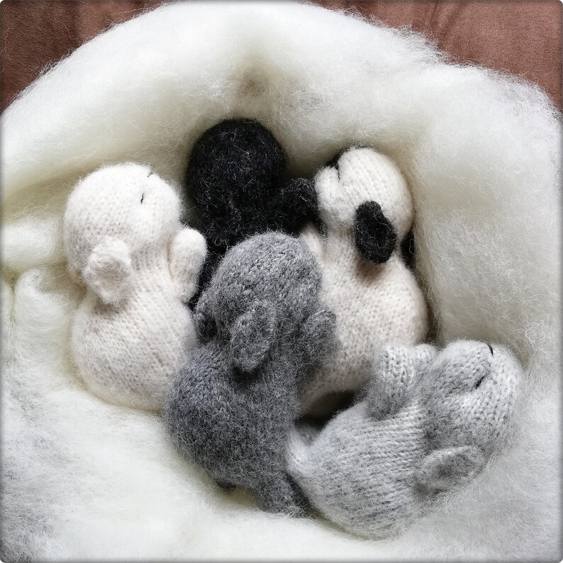 Stuffed Bunny Toy Sleeping Bunny Baby Rabbit Lover Gift | Etsy UK