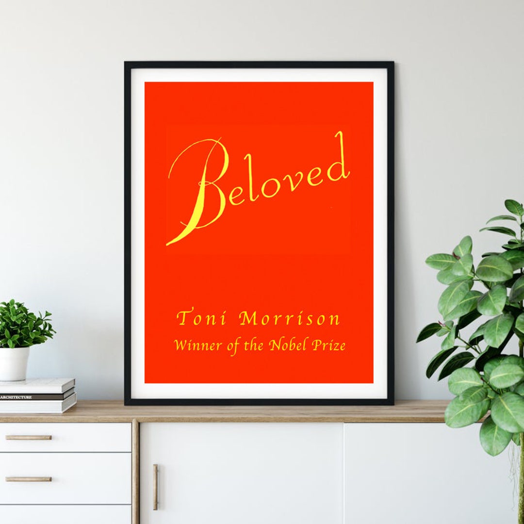 TONI MORRISON BELOVED Wall Art-book Cover Framed and Unframed 3 Sizes ...