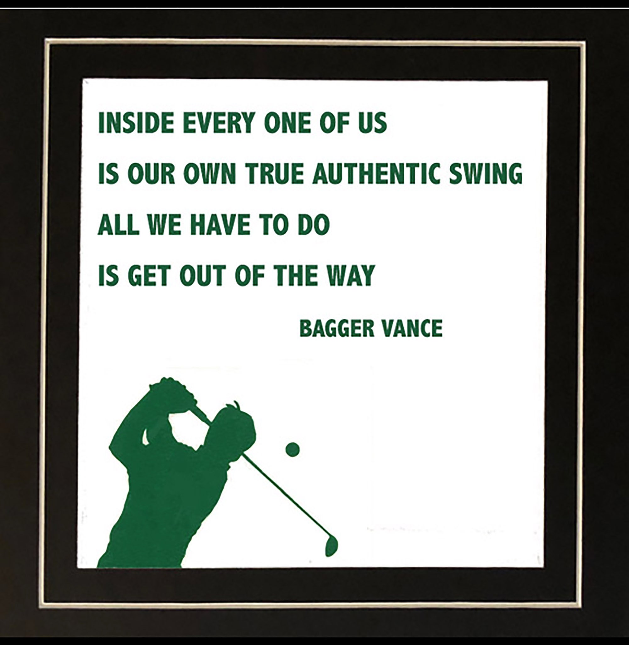 Bagger Vance Golf Quotes The Legend Of Bagger Vance: A Novel Of Golf