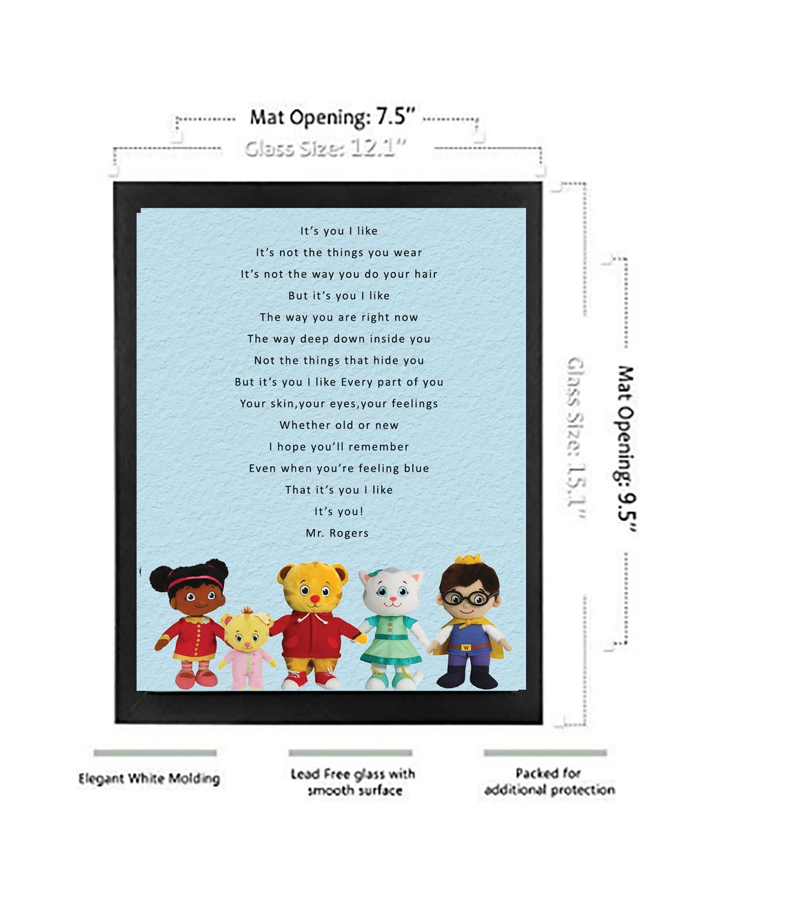 MISTER ROGERS it's You I Like... Friendship - Etsy