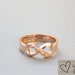 Infinity Ring - Diamond Name Ring - Silver Jewelry - Personalized Ring ...