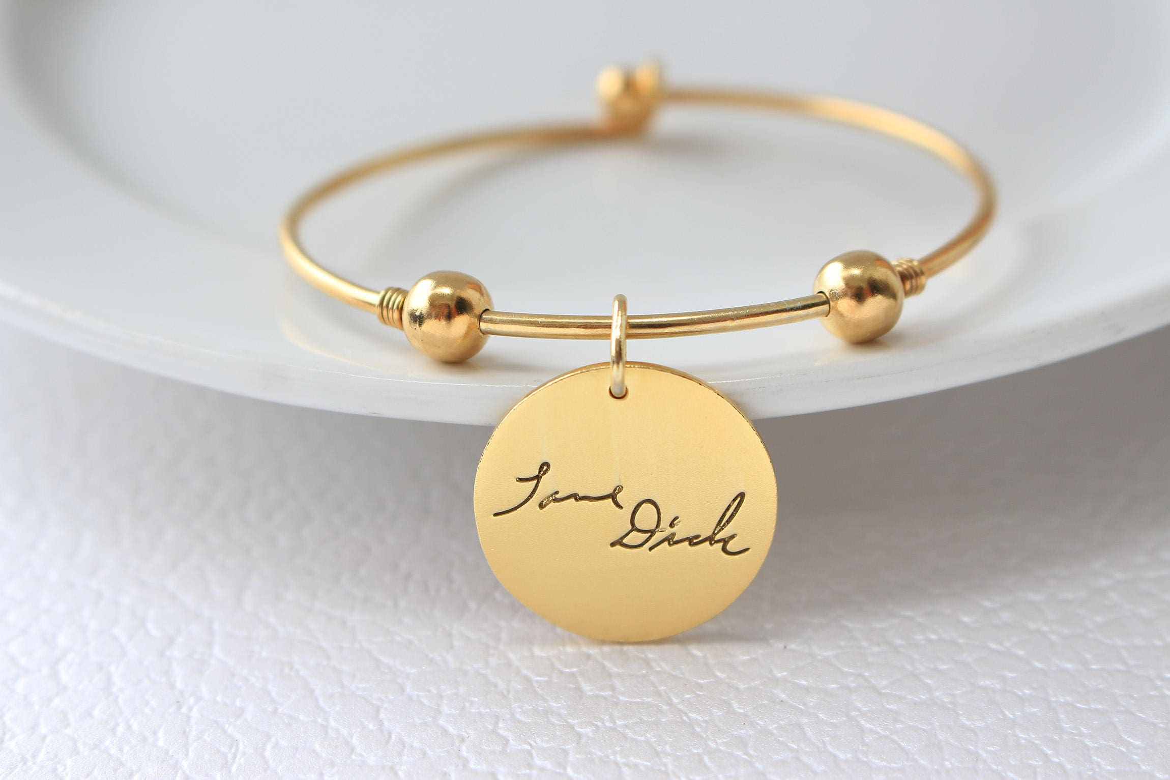 Actual Handwriting Bracelet Personalized Signature Bracelet - Etsy