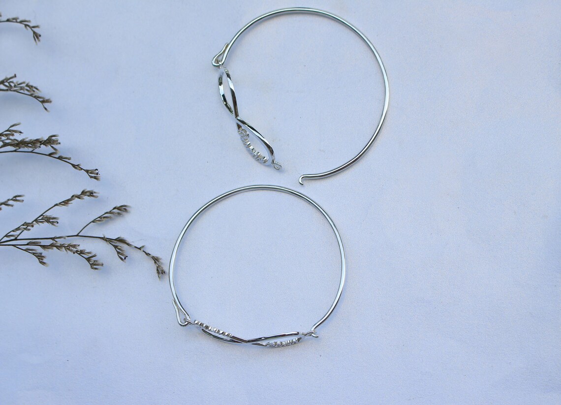 Personalized Infinity Bangle Eternity Bangle in Sterling - Etsy