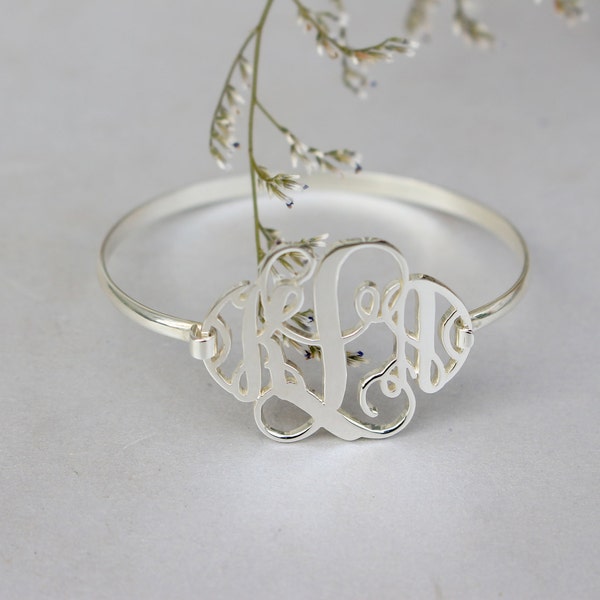 Monogrammed Bracelet - Etsy