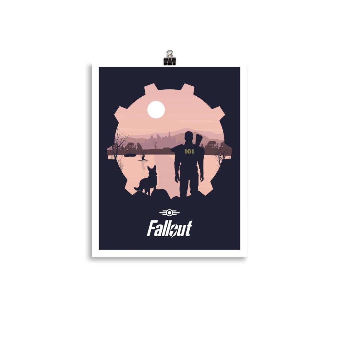 Fallout Poster, Fallout Game Art, Video Game Art, Computer Game Poster ...