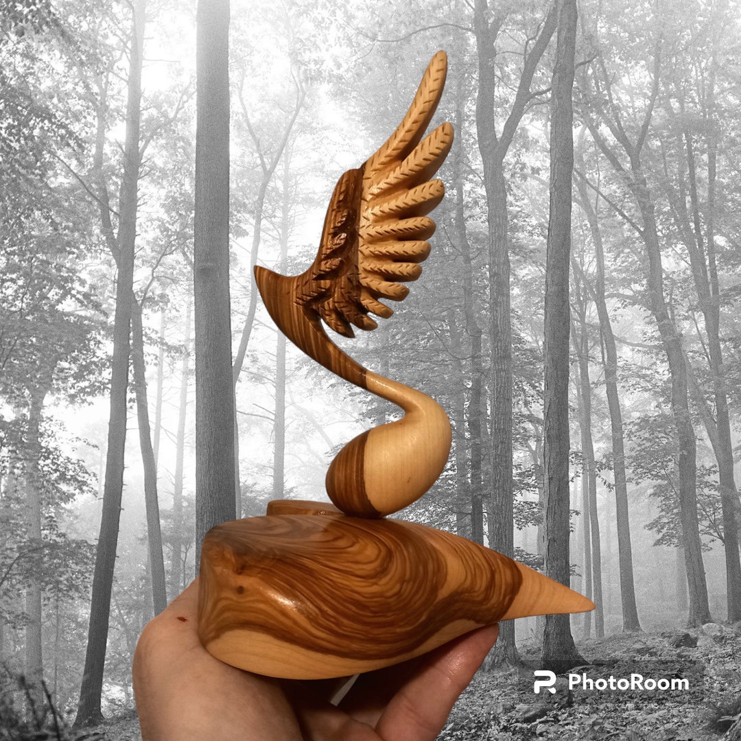 Wooden Music Note,music Gift, Music Sculpture,music Note,wood Carving ...