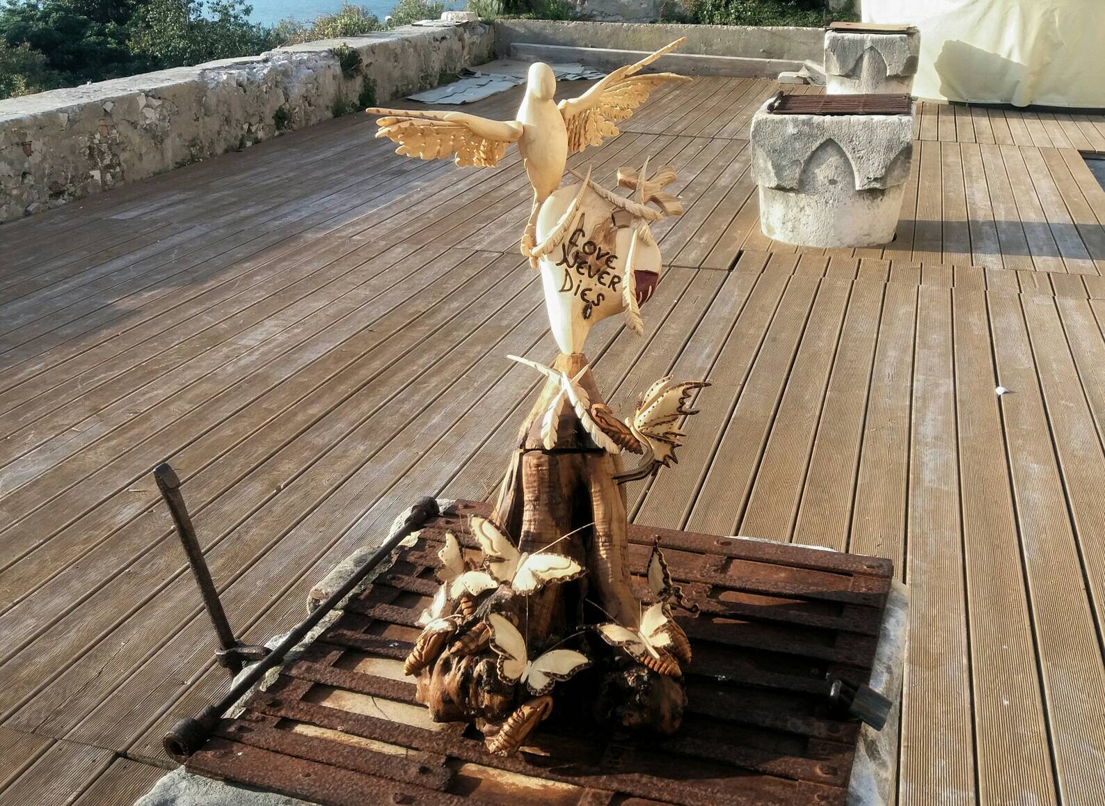 Resurrection, Holy Spirit, Wooden Cross, Wooden Sculpture, Christian ...