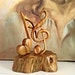 Wooden G Clef Home Decor Music Gift Music Sculpture Music - Etsy