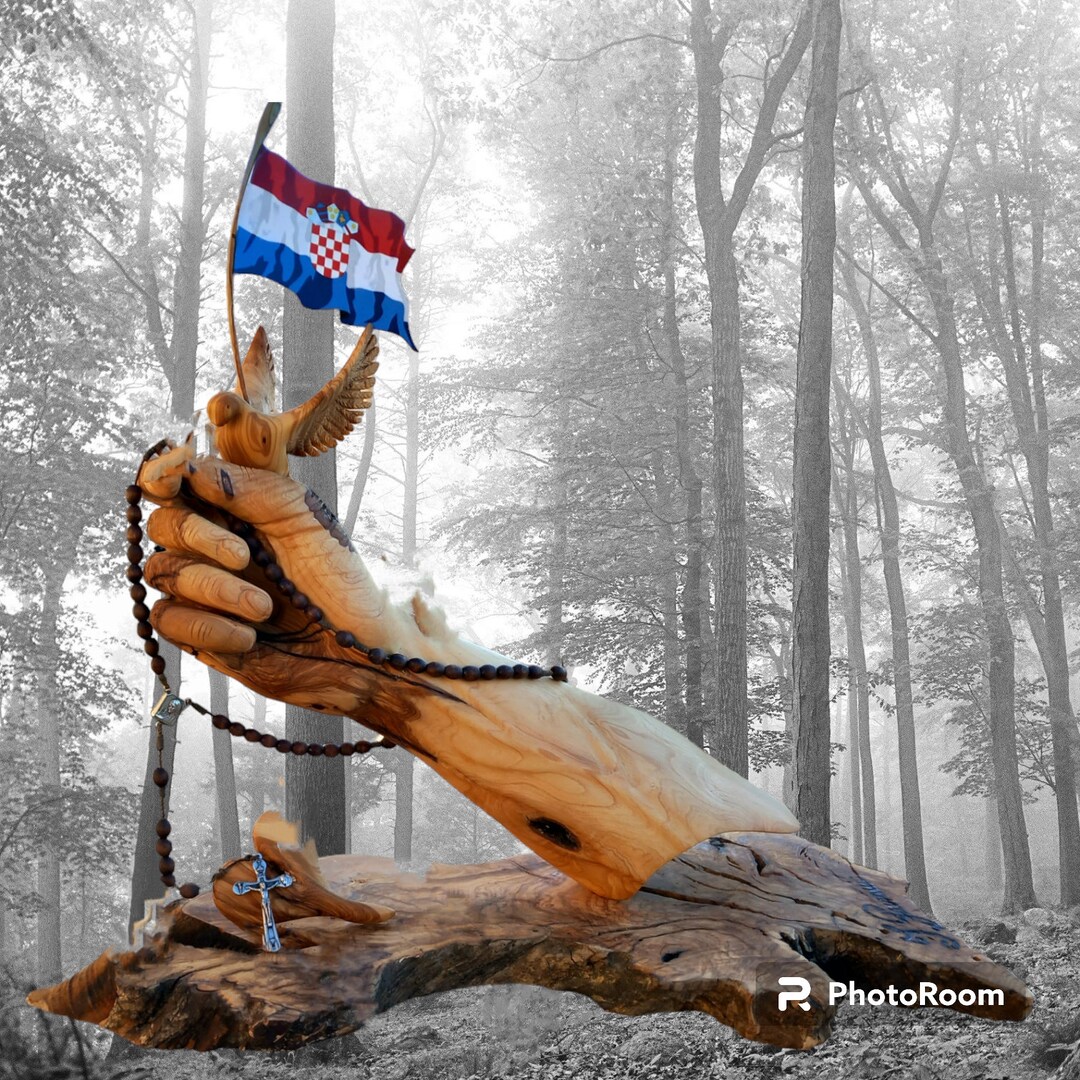 Prayer. Hand Sculpture. Olive Wood Sculpture. Wood Sculpture. Wood ...