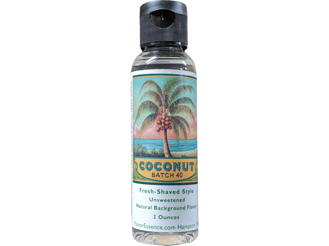 Coconut [fresh-shaved Style] - Etsy