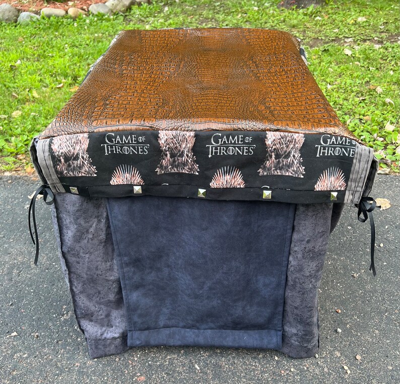 Medieval Dragon Pet Crate Cover, Dog, Cat, Rescue, Safe Space ...