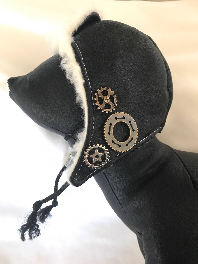 Aviator Dog Costume With Cap Steampunk Pilot Wings | Etsy