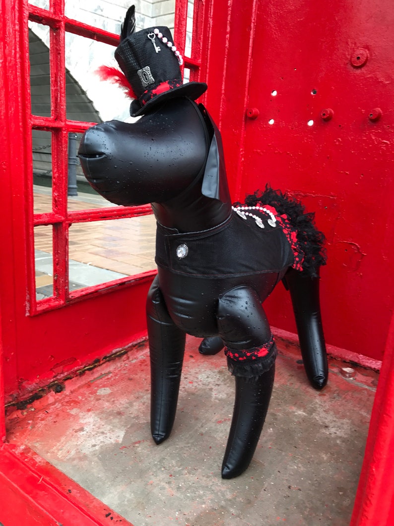 Gothic Wedding Female Dog Costume Steampunk Bridesmaid - Etsy