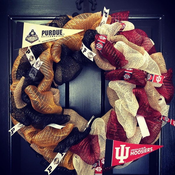 House Divided Purdue Iu - Etsy