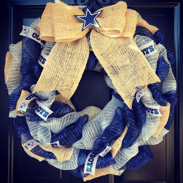 Nfl Wreath - Etsy