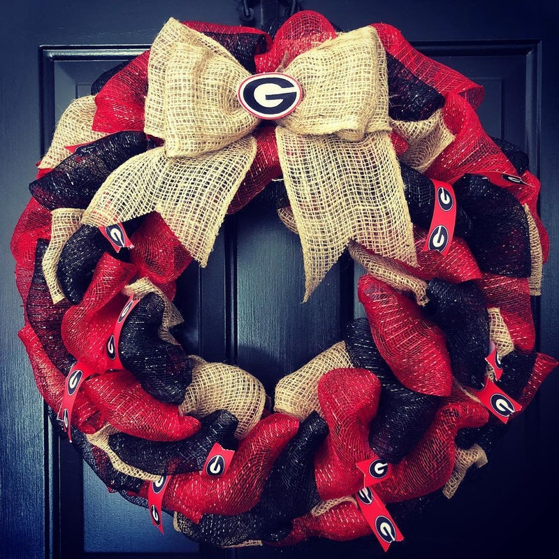 Uga Wreath - Etsy