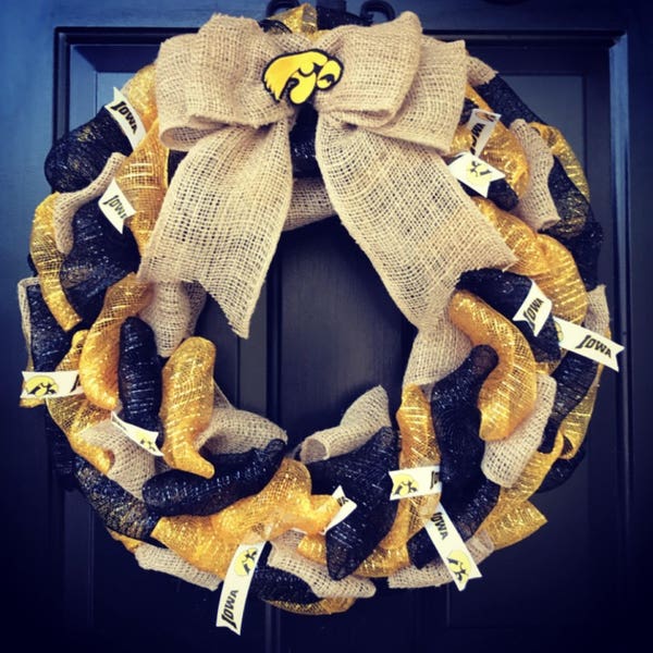 Iowa Hawkeye Decor - Etsy