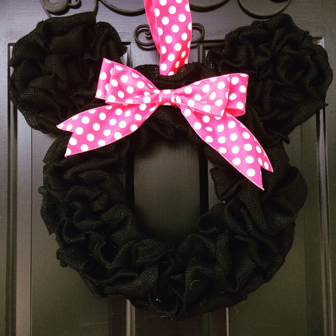Corona de Disney Minnie Mouse Burlap hecha a medida - Etsy España Corona de Disney Minnie Mouse Burlap hecha a medida - Etsy España