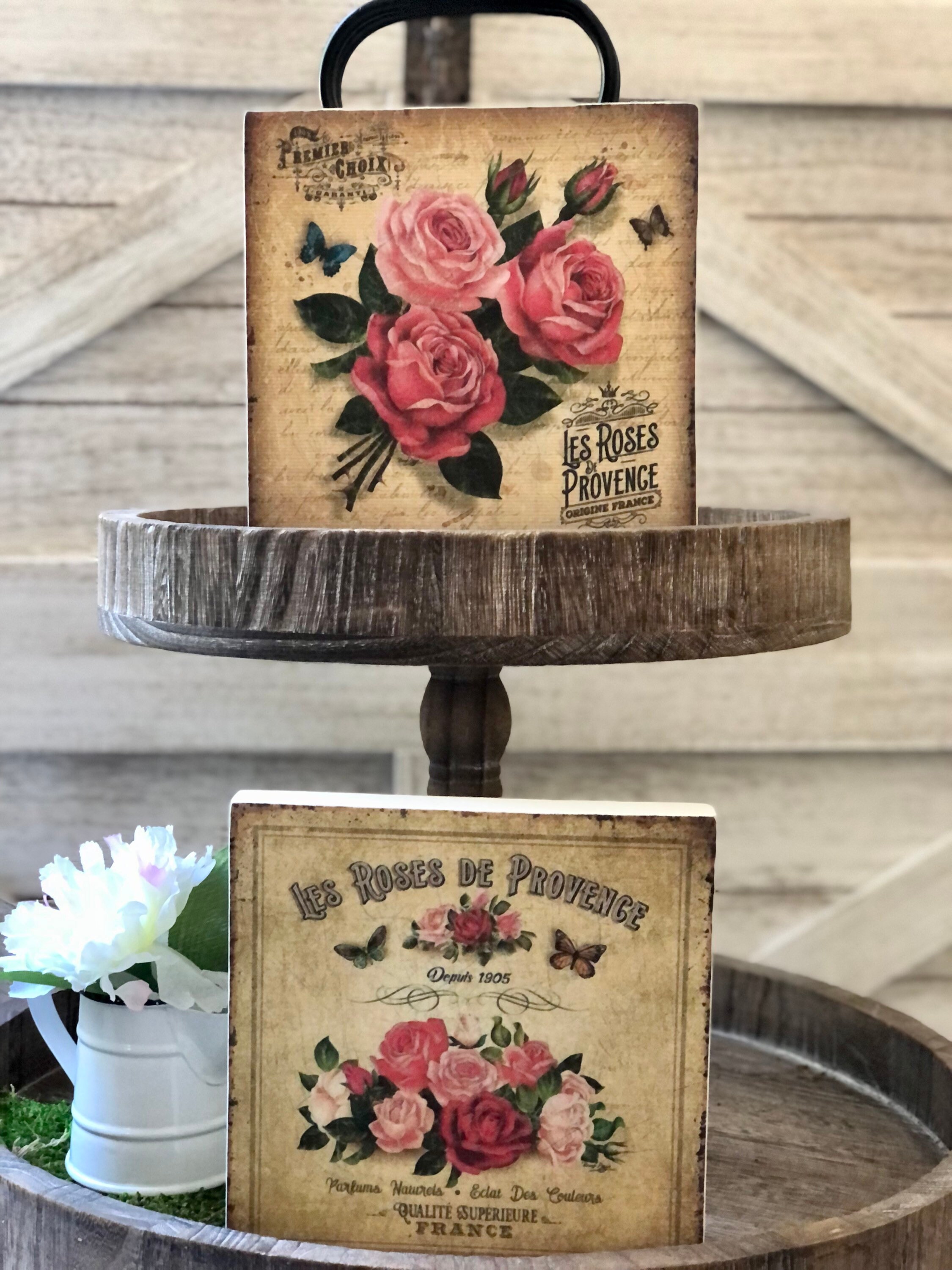 French Vintage Rose Signs - Etsy