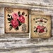 French Rose Signs French Flower Decor Vintage Rose Art - Etsy