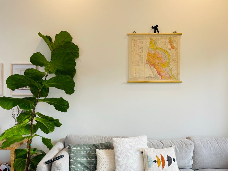 1948 Original Physiographical Map Subdivisions of the CANADIAN - Etsy