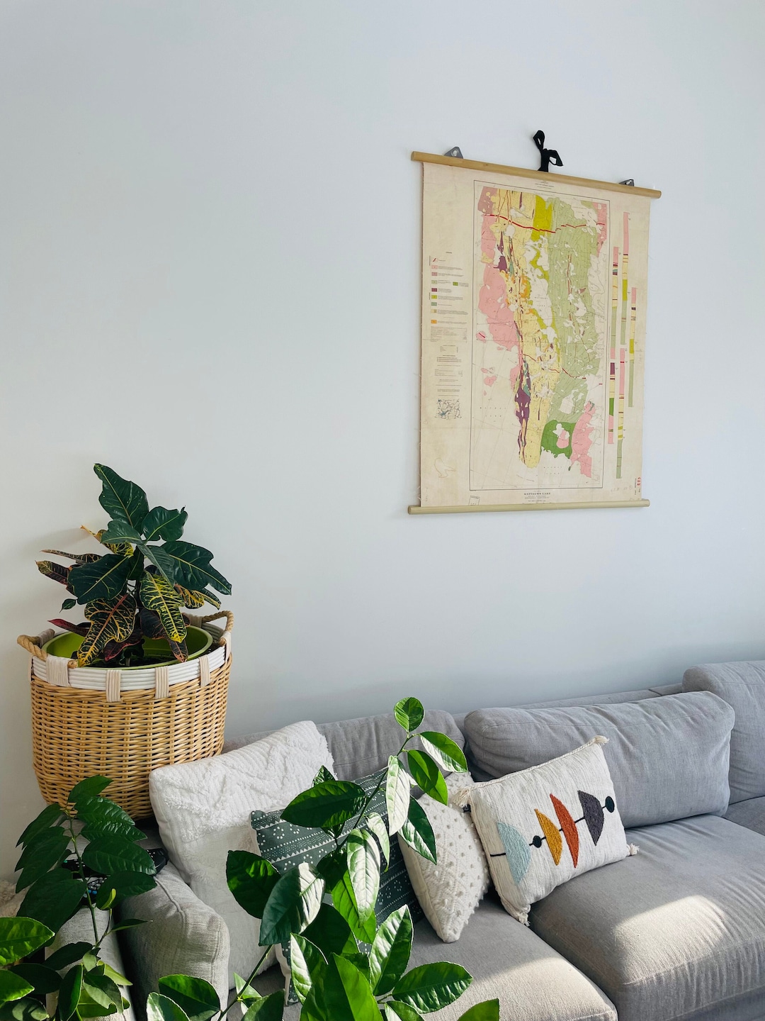 1955 Original Geological Map of MATTHEWS LAKE District of Mackenzie ...